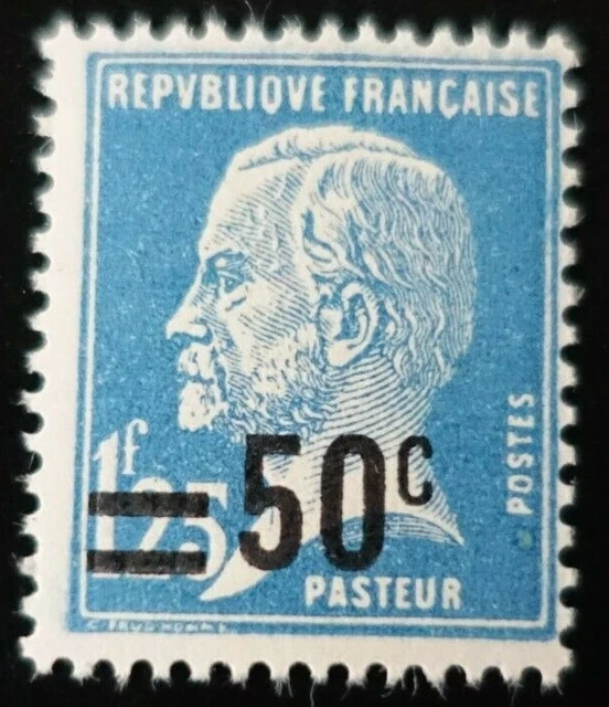 FRANKREICH BRIEFMARKE ART Pasteur Nr. 222 neuer Stempel Luxus EUR 4,66 ...