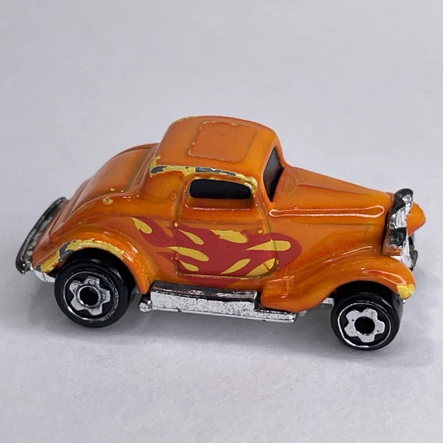 RARE! VINTAGE 1979 Ford 1934 Coupe Hot Rod Hot Wheels Micro 1:87 Scale ...