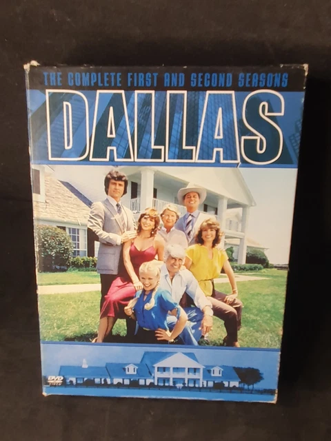 DALLAS THE COMPLETE First and Second Seasons DVD Boxset 5 Double Sided ...