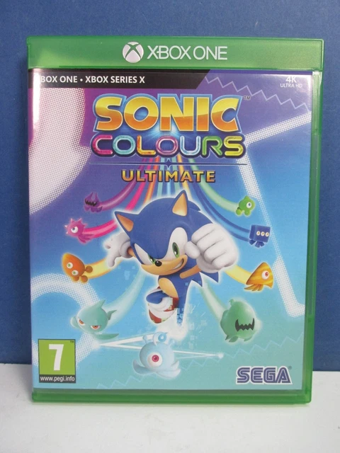 XBOX ONE XBOX SERIES X SONIC COLOURS ULTIMATE VIDEO GAME microsoft £25. ...