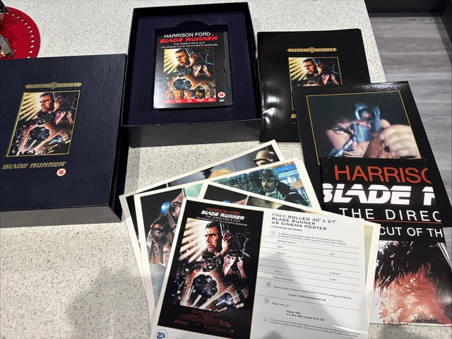 BLADE RUNNER SPECIAL edition DVD Boxset The Directors Cut Collector Box ...