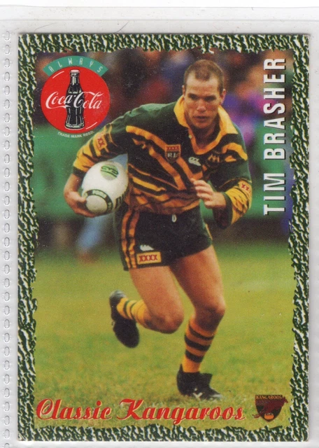 AUSTRALIAN COCA-COLA RUGBY League Card 1995 Tim Basher $4.99 - PicClick AU