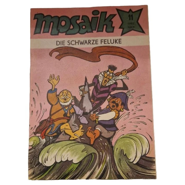 MOSAIK COMIC HEFT Die Schwarze Feluke 11 1982 Retro Comics Deutsch EUR ...