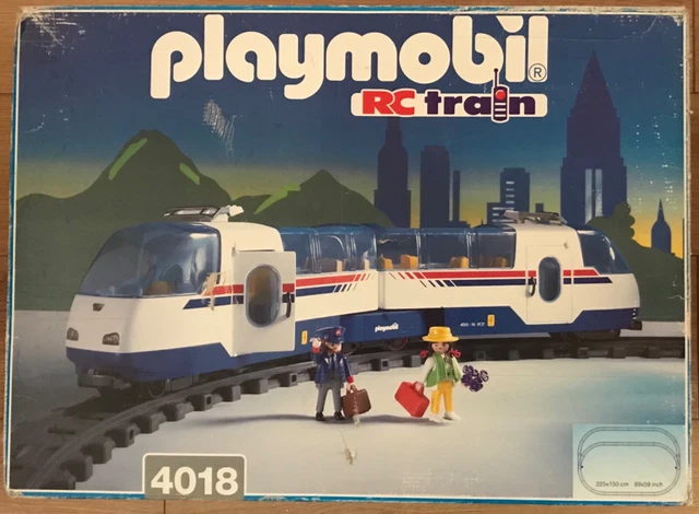 PLAYMOBIL RC PASSENGER Train Set 4018 G Gauge as shown £175.00 ...