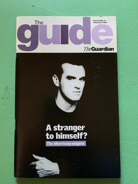 GUARDIAN THE GUIDE magazine 31-May-2003 MORRISSEY Woody Harrelson Heavy ...