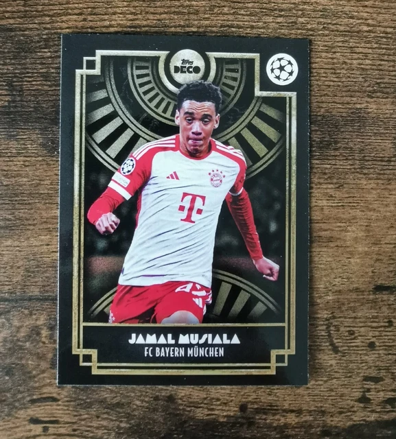 2023-24 TOPPS DECO UCC JAMAL MUSIALA Base Card - Bayern Munich £2.50 ...