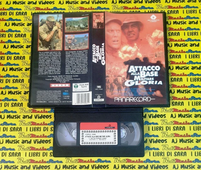 VHS FILM ATTACCO ALLA BASE MILITARE GLORIA PANARECORD VRFL 270061(F247 ...