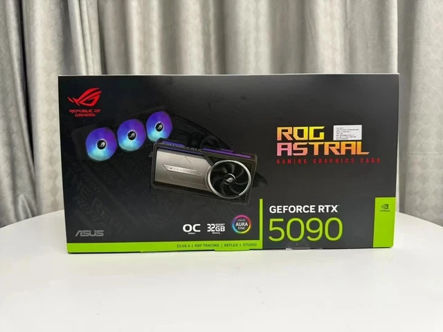 ASUS ROG ASTRAL LC GeForce RTX 5090 32GB GDDR7 OC Edition Graphics card ...