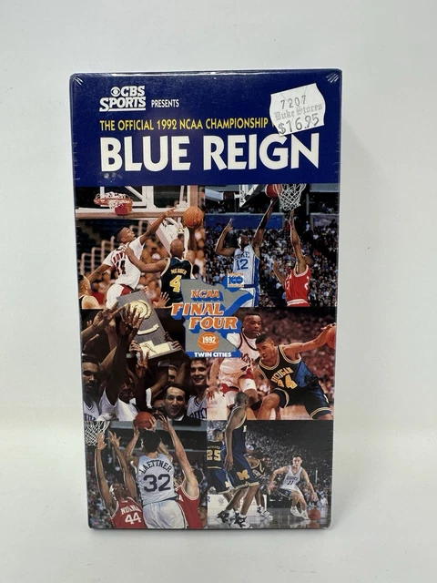 NCAA 1992 BASKETBALL Championship Blue Reign VHS Duke University NEW Sealed £5.44 - PicClick UK