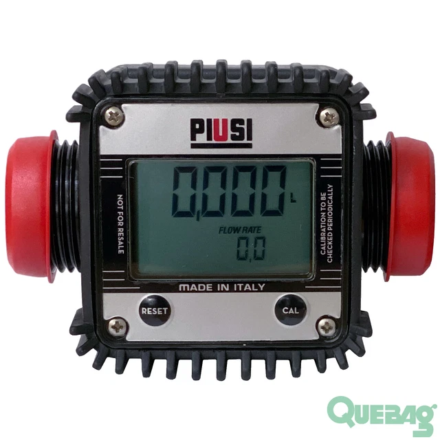 DIGITAL LITER COUNTER PIUSI K24 flow meter LCD display meter diesel £ ...