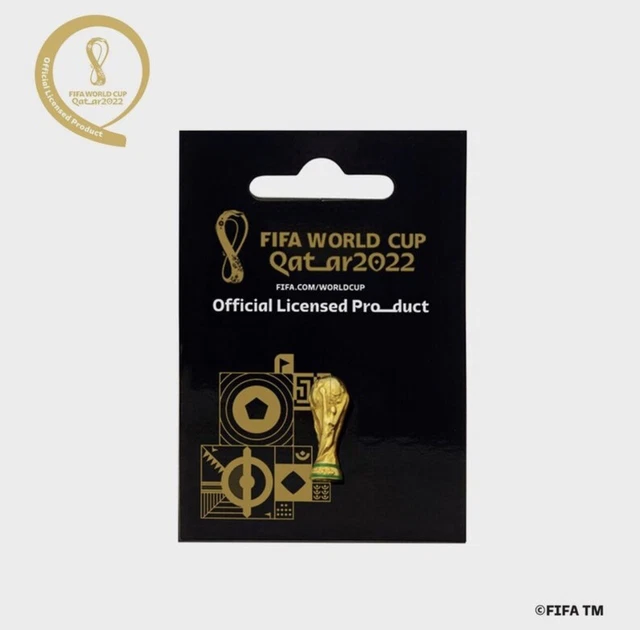 FIFA WORLD CUP Qatar 2022 Official LOGO TROPHY VIP GIFT FIFA Licensed ...