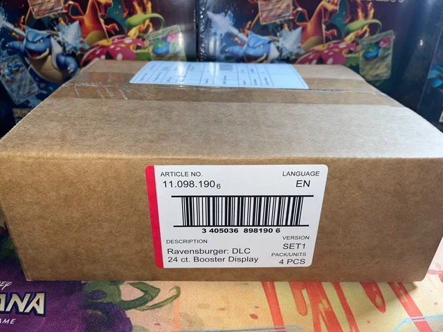 DISNEY LORCANA THE First Chapter Booster Box Case New Sealed x4 Booster ...