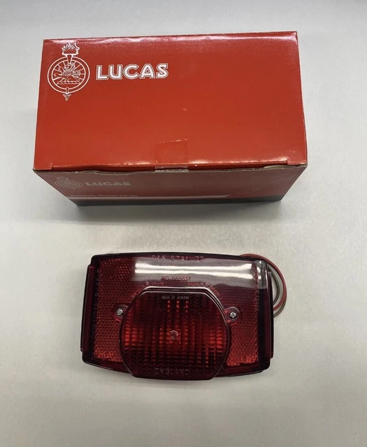NEW NORTON COMMANDO Rear Tail Light Lucas 1973 up $59.95 - PicClick