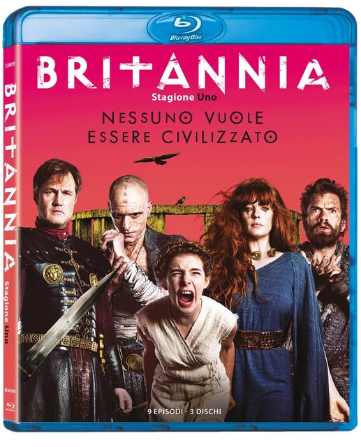 Britannia Stagione 1 Blu Ray David Morrissey Kelly Reilly Nikolaj