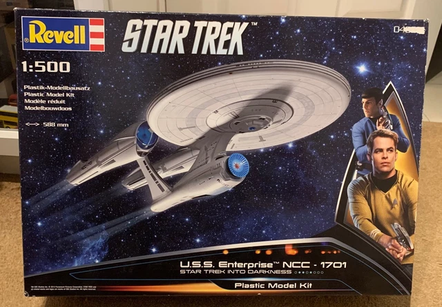 REVELL STAR TREK U.S.S Enterprise NCC-1701 (Kelvin Timeline) Kit Scale 1:500 £19.00 - PicClick UK