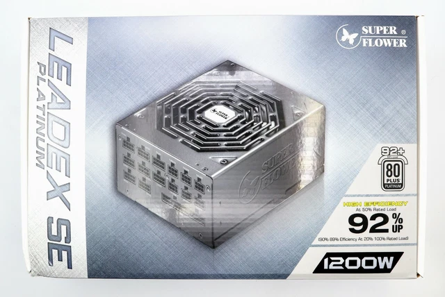 SUPER FLOWER LEADEX SE 1200W 80+ Platinum Fully Modular 92% PSU All ...
