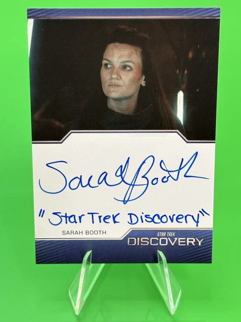 💫2024 STAR TREK Discovery Season 5 Sarah Booth as Luda Inscription Auto ...
