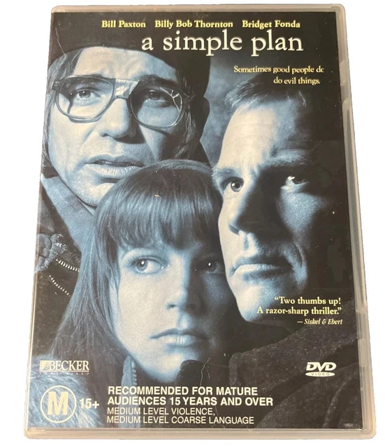 A SIMPLE PLAN DVD 1998 Billy Bob Thornton Like New R4 £8.22 - PicClick UK