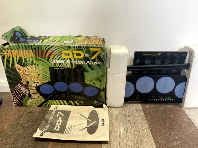 RETRO 1980'S YAMAHA DD-7 Electronic Drum Machine £18.00 - PicClick UK