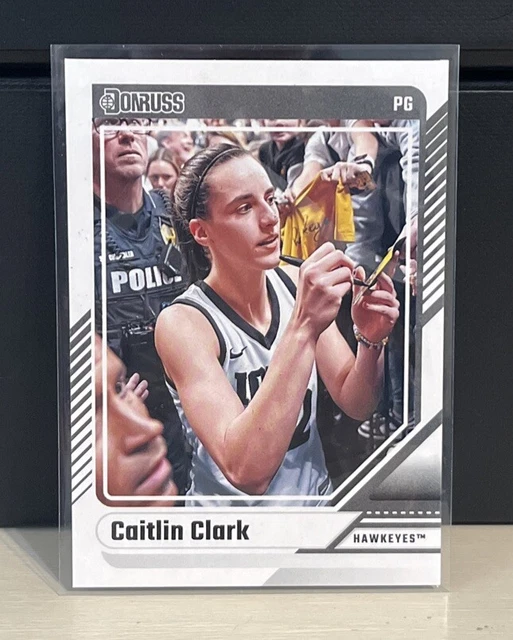 2024 PANINI CAITLIN Clark Collection #7 Donruss Iowa Hawkeyes Indiana ...