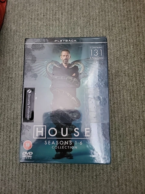 HOUSE - SERIES 1-6 - Complete (Box Set) (DVD, 2010)NEW AND SEALED £13. ...
