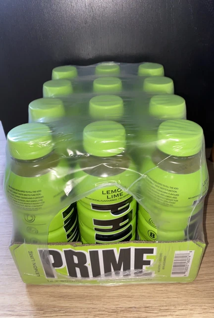 PRIME HYDRATION ENERGY Drink by KSI & Logan Paul | Lemon & Lime | 12 ...