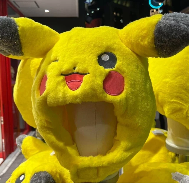 POKEMON USJ UNIVERSAL Studios Japan Limited Pikachu Plush Hat new £114. ...