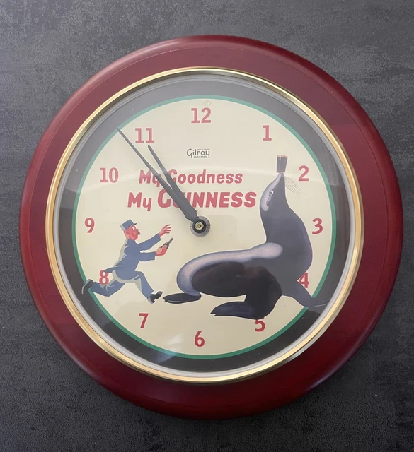 A GILROY CLASSICS limited edition Guinness original clock with ...