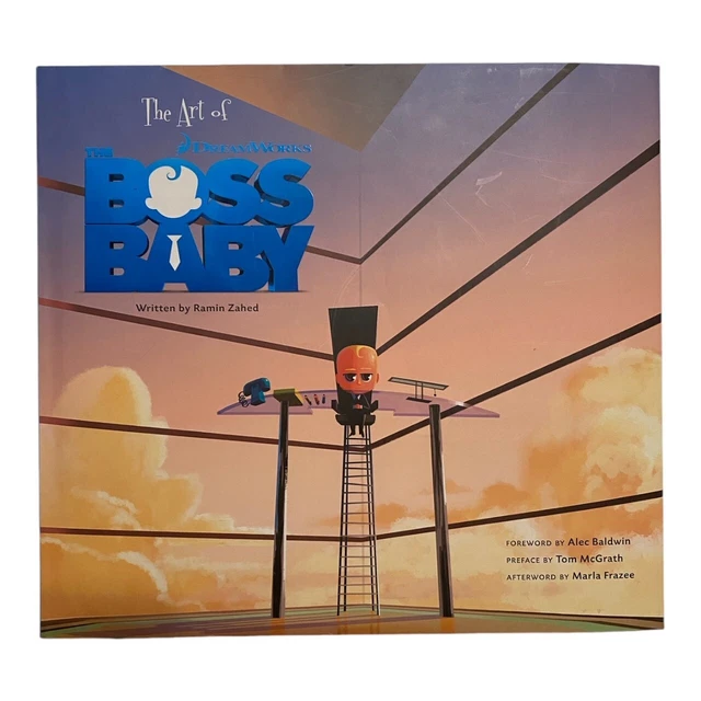DREAMWORKS: THE ART of Boss Baby - Hard Cover by Ramin Zahed, Alec ...
