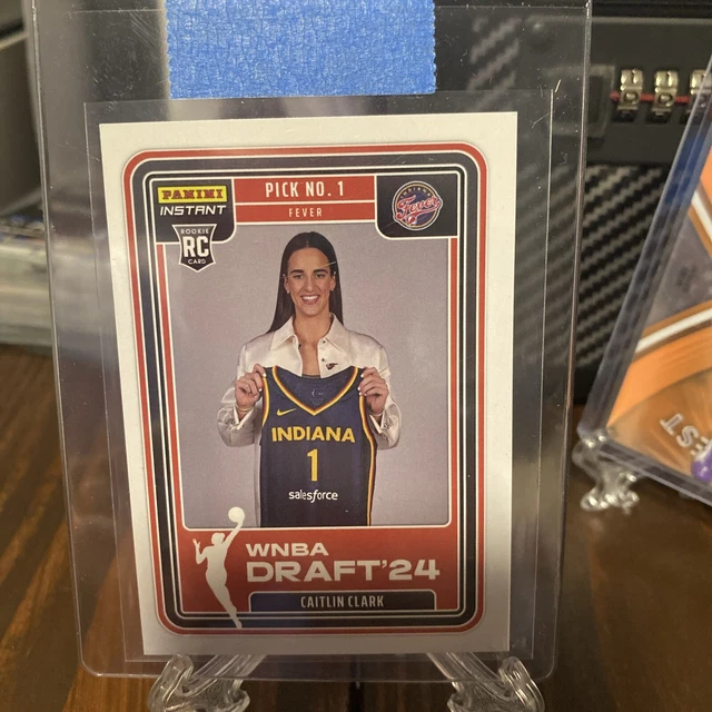 CAITLIN CLARK PANINI Instant 2024 WNBA Draft Night! Pick 1! #DN-1! In ...