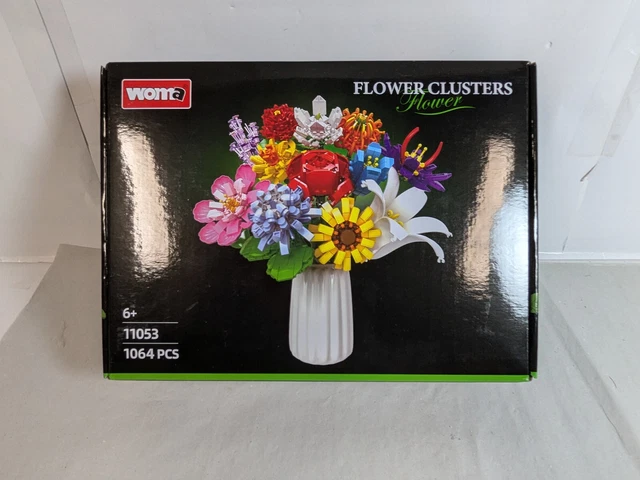 WOMA 11053 FLEUR Clusters Fleur Klemmbausteine Neuf Emballage D'Origine ...