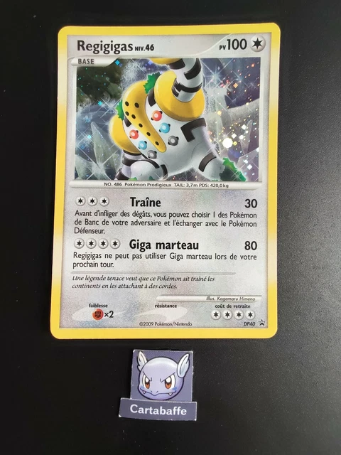 CARTE POKÉMON REGIGIGAS DP40 HOLO Promo Diamant & Perle PROCHE NEUF EUR 3,85 - PicClick FR