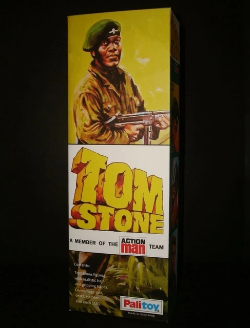 ACTION MAN, TOM Stone Replica box NO FIGURE INCLUDED! £23.00 - PicClick UK