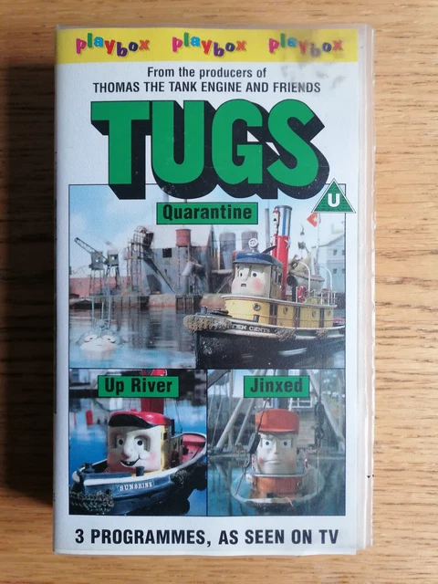 TUGS VHS: QUARANTINE, Up River & Jinxed - Vintage £16.15 - PicClick UK