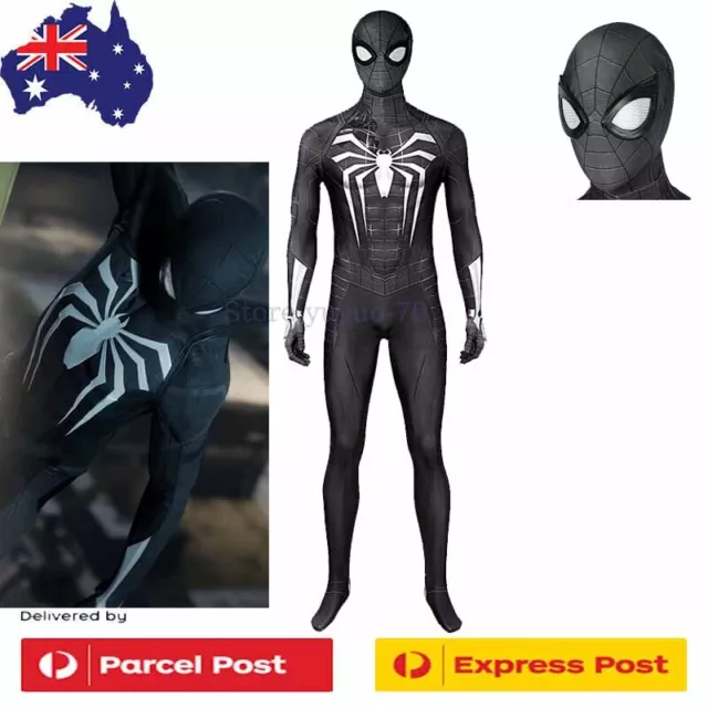 The Across Spider Verse Spiderman Miles Morales Jumpsuit Suit Cosplay