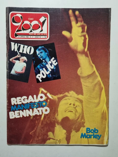 CIAO 2001 17-1980 Bob Marley-The Who-Police-Heart-Billy Joel-Joe ...