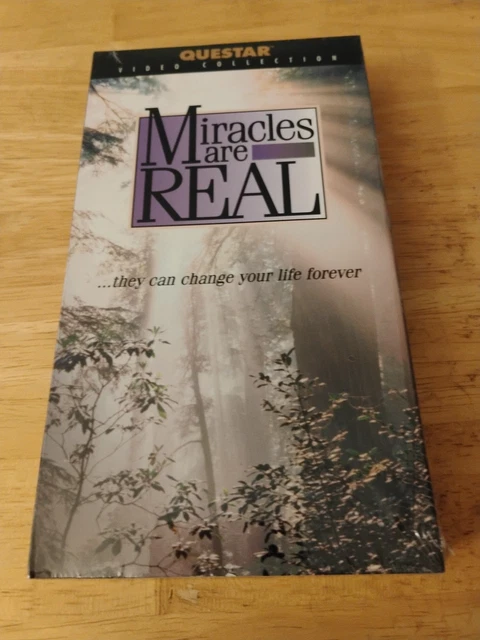 MIRACLES ARE REAL Vhs Brand New Questar £3.00 - PicClick UK