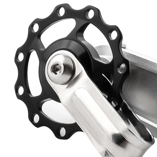 CNC PROCESSED SINGLE Speed Bike Chain Tensioner Guide Adapter Black ...