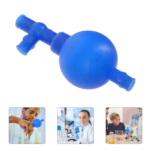 PIPETTE FILLER BULB Three Valves Pipette Filler Pipetting Ball ...