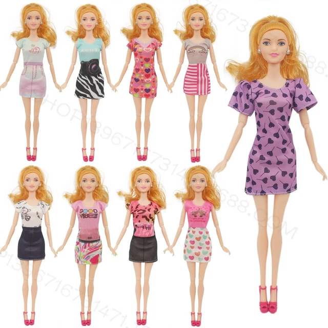 BARBIE DOLL SIZED Cloth/Accessory@Any 2 pc Dresses & 2 Pair Shoes@Best ...