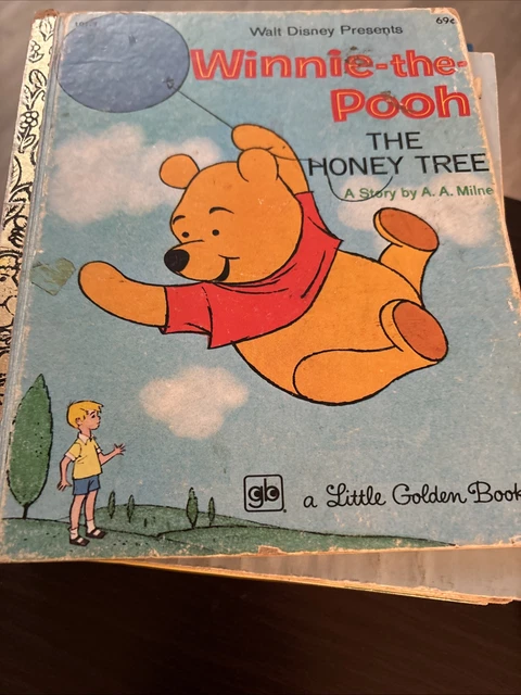 WINNIE-THE-POOH THE HONEY Tree Little Golden Book Walt Disney Vintage ...