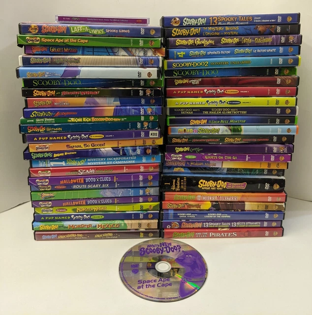 LOT OF 50+ Scooby-Doo Dvds. Everything About Scooby-Doo On TV $150.00 ...