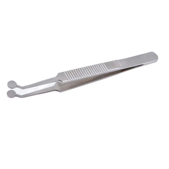 STAINLESS STEEL MEIBOMIAN Gland Expressor Round Tip Forceps for Eyelid ...