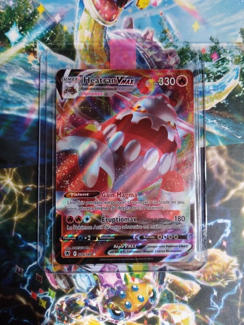 CARTE HEATRAN VMAX 026/189 Full Art Pokémon Astres Radieux EB10 Neuve ...