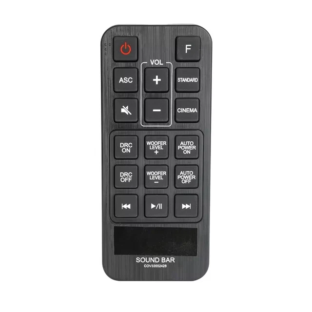 COV33552428 REMOTE CONTROL for Soundbar System SPH2B-P SH2 SH3B SPH3B-W ...