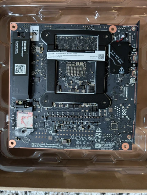 FRAMEWORK DESKTOP AMD Ryzen AI Max+ 395 128GB RAM | Mainboard ...