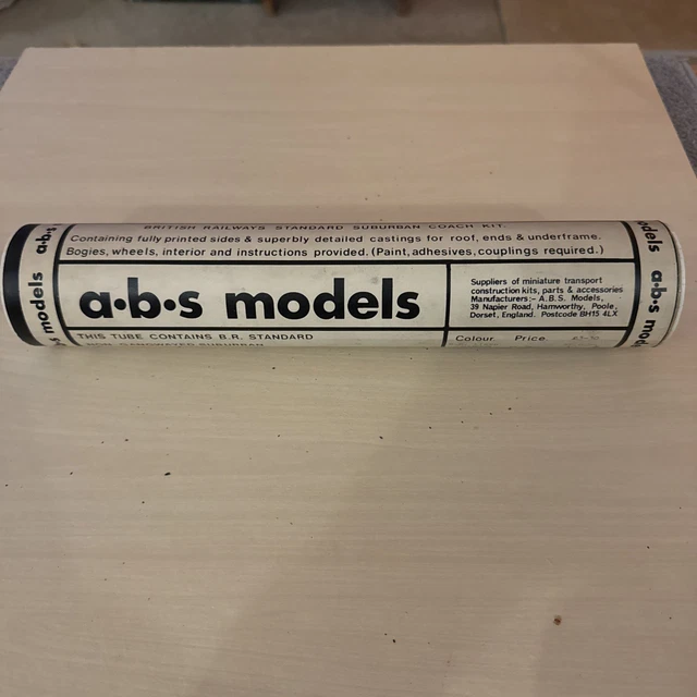 2 X ABS Models BR Standard Non Gangways Suburban Compartment Unbuilt ...