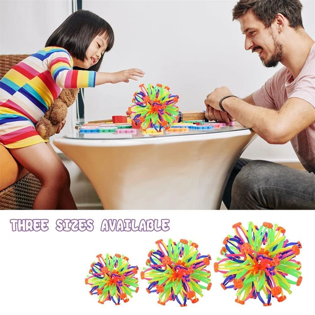 EXPANDING BALL TOY Shrinking Ball Toy Baby Throwing Ball Baby Sphere ...