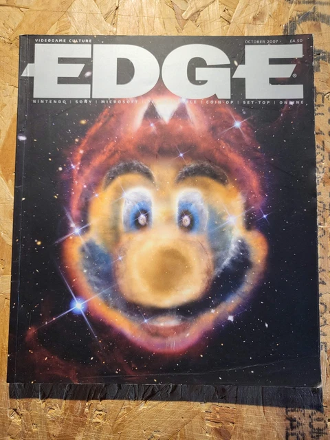 EDGE MAGAZINE OCTOBER 2007 (1042) Subscriber Super Mario Galaxy £5.40 ...