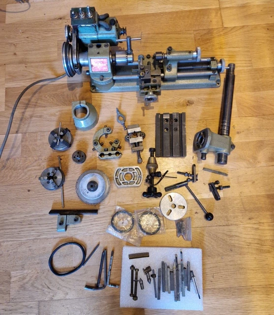 LATHE WATCHMAKER TOUR UNIMAT SL EMCO with accessories perceuse ...